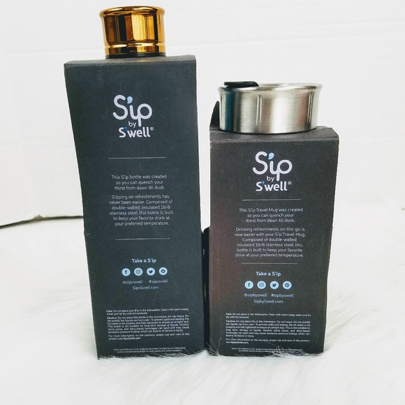 sip by s'well | Dining | Sip By Swell Insulated Water Bottle And Travel ...